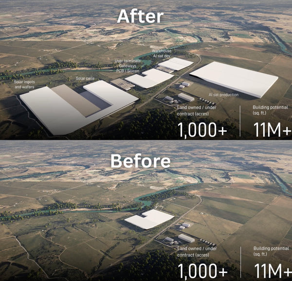 SpaceX Is Building a 10 GW Solar Factory in Bastrop, Texas