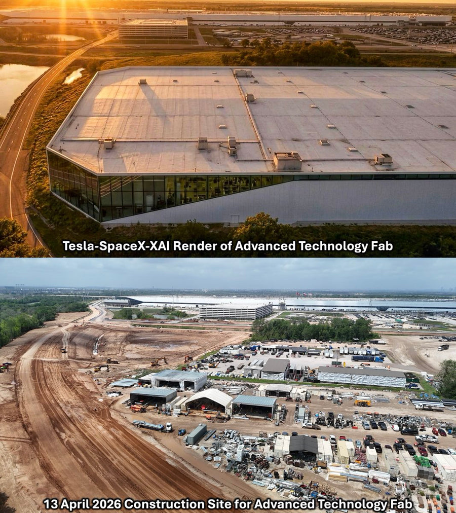 Terafab Construction Underway: First Look at Tesla-SpaceX-xAI Chip Fac